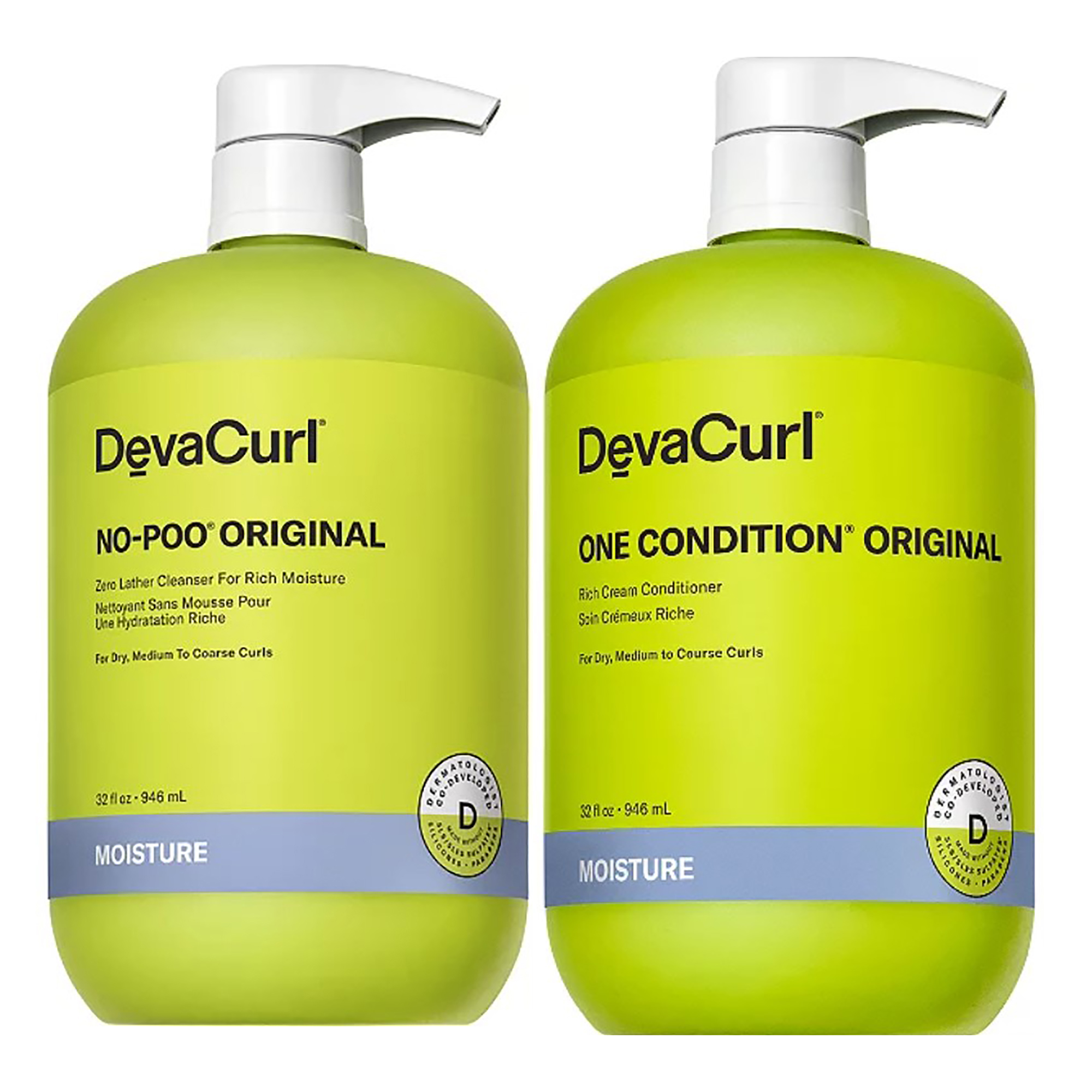 Devacurl No-Poo Original and One Condition - Planet Beauty